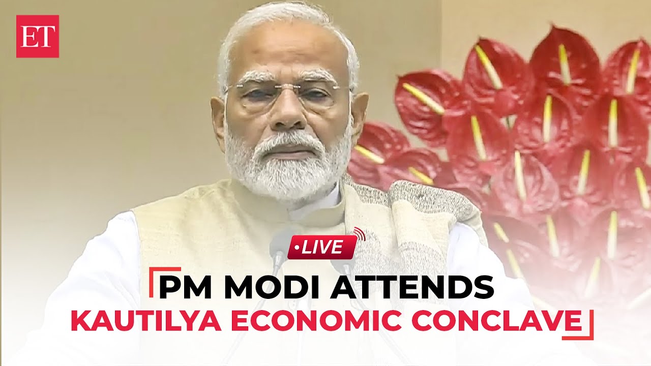 PM Modi attends Kautilya Economic Conclave | LIVE - YouTube