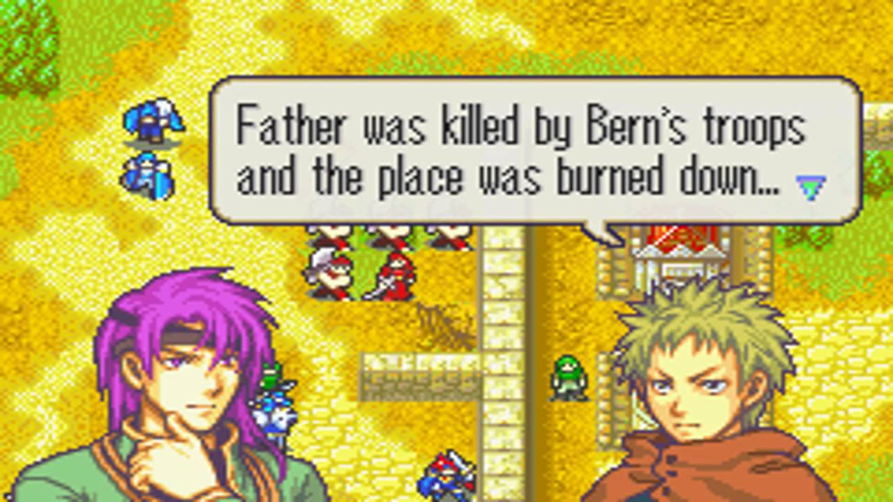 Fire Emblem The Sword of Seals: Chad and Hugh Support Conversations ...