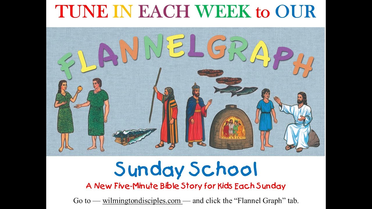 Flannel Graph Sunday School - Jacob, Giving and Forgiving - YouTube