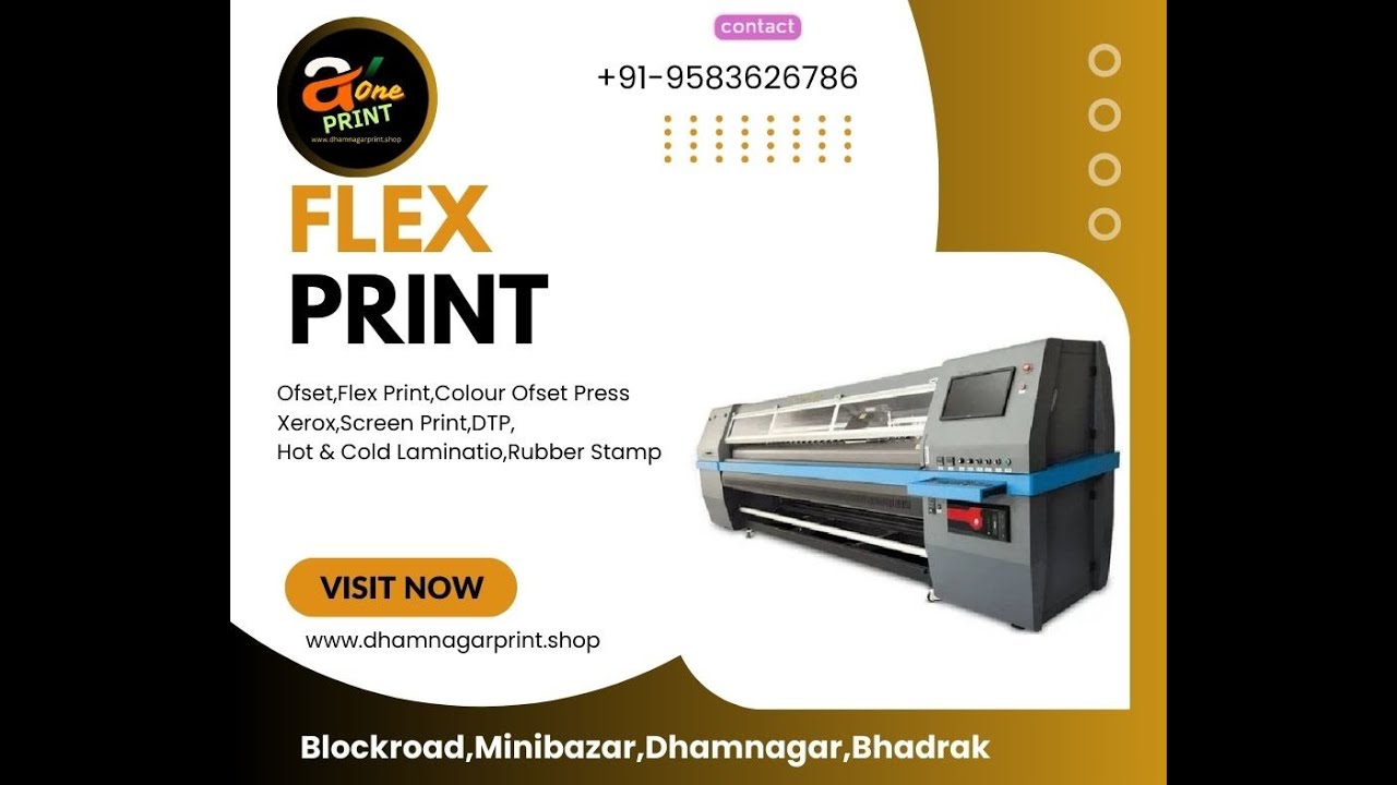 A1 PRINT DHAMNAGAR - YouTube