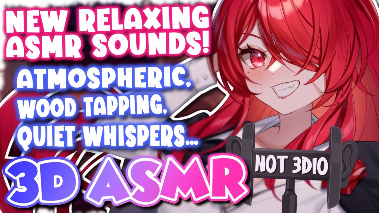 Vtuber Helps You Relax 【3D Binaural ASMR 】🔴LIVE NEW Relaxing Sounds ...