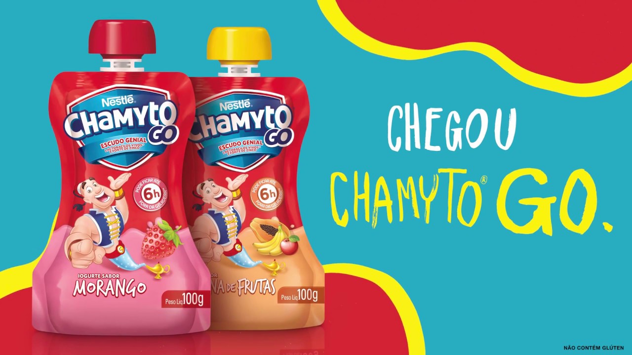 Chegou Chamyto Go! Pode ficar até 6 horas fora da geladeira. - YouTube