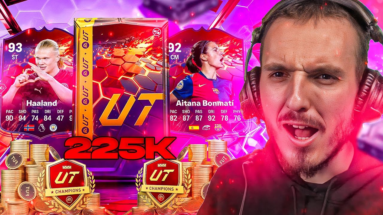 J'OUVRE des PACKS à 225K TRAILBLAZERS & des RÉCOMPENSES FUT CHAMPIONS ...