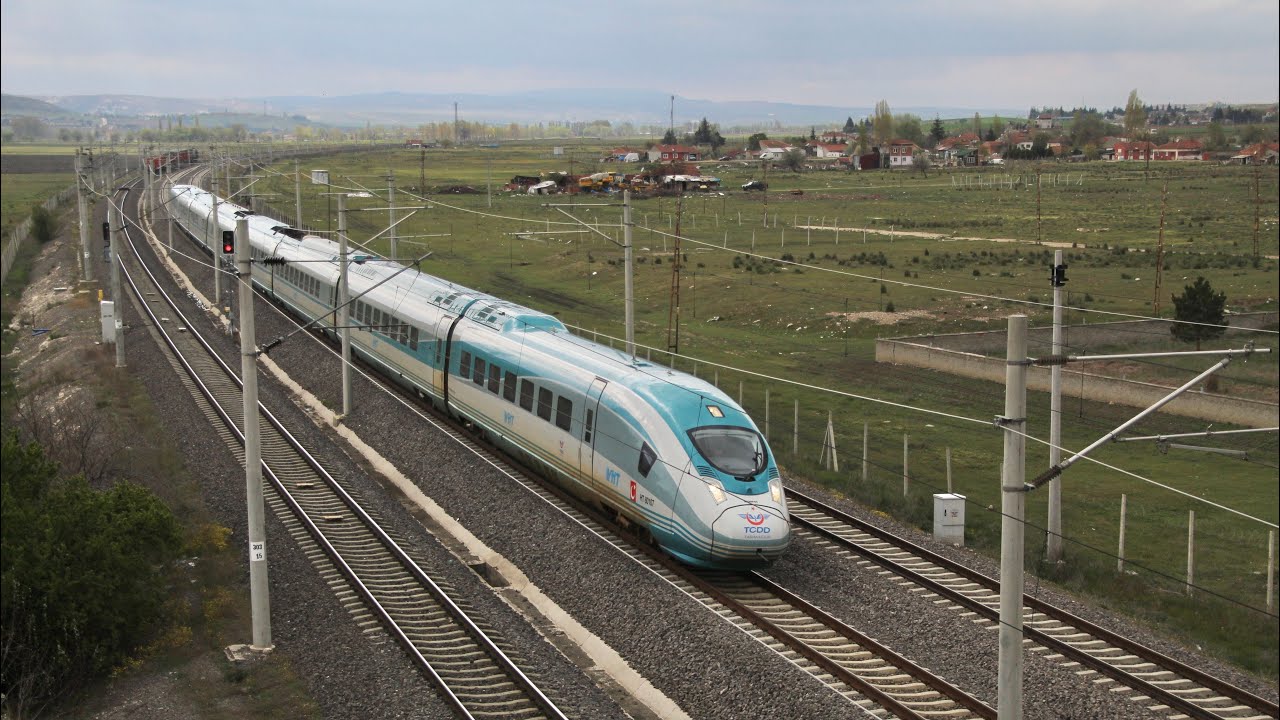 TCDD Turkish Railways in the Eskisehir area - 29/4/23 - YouTube