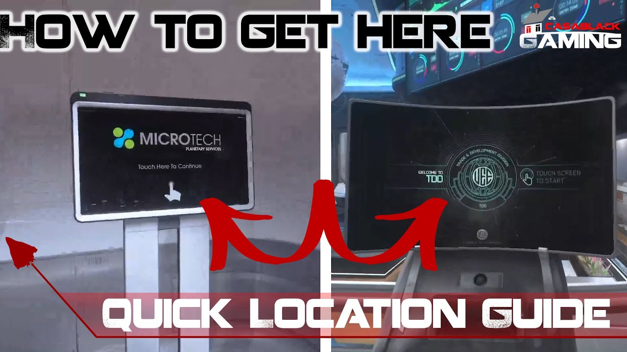 How to Get to BOTH TDD Trade Terminals on New Babbage | Location Guide ...