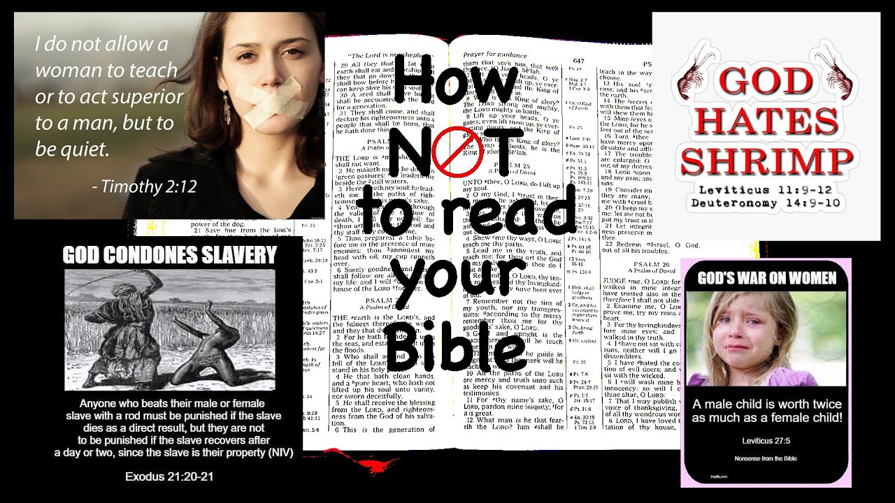 How NOT to read your Bible: Part 4 - YouTube