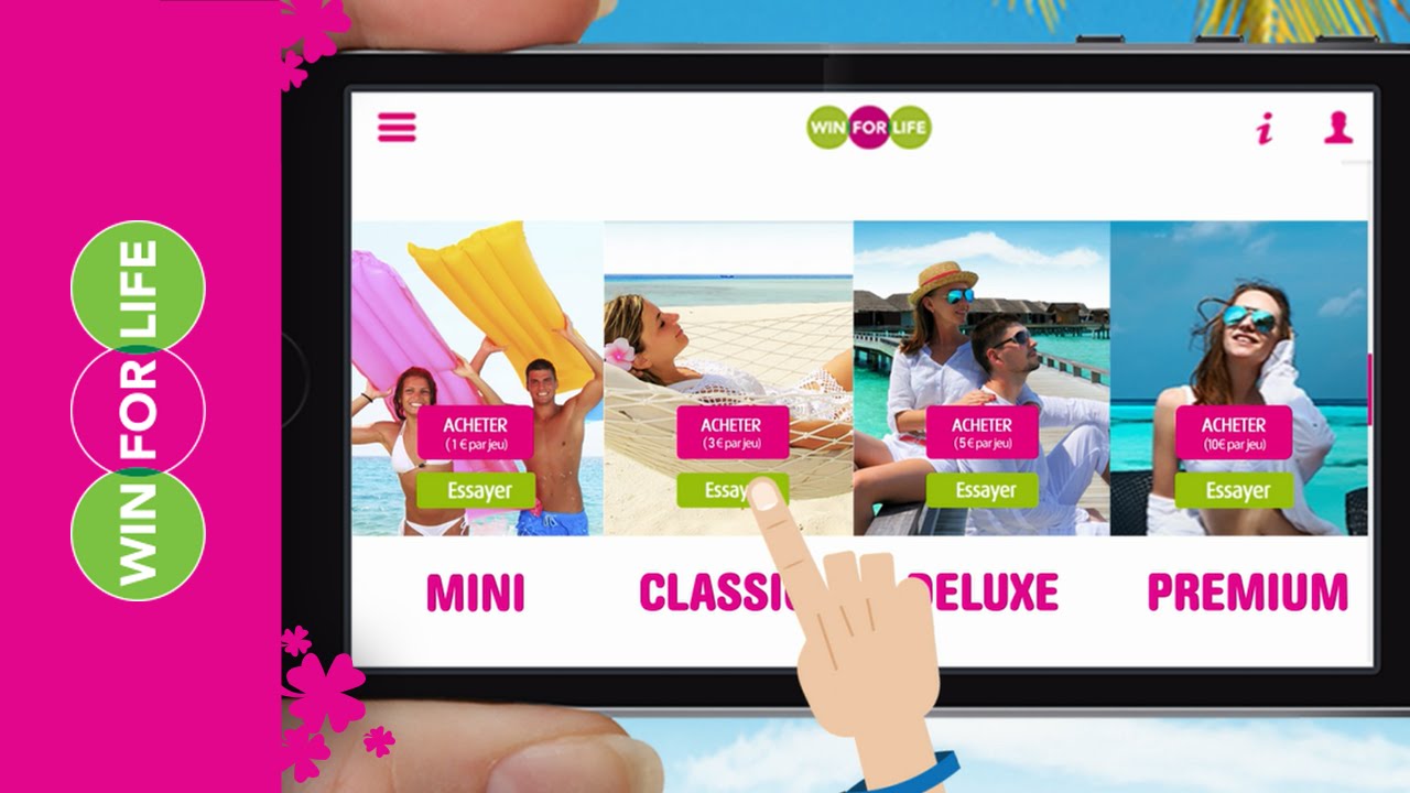 Comment jouer à Win for Life sur mobile ? - YouTube