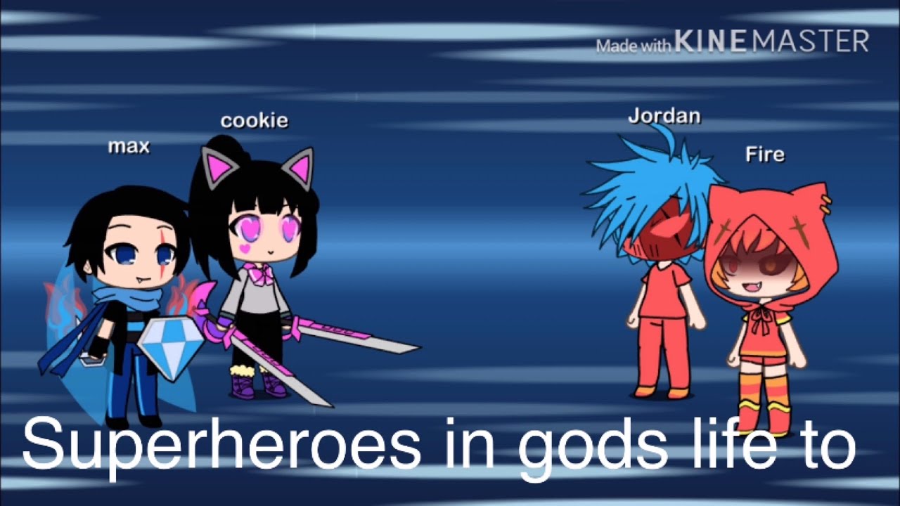 New series superheroes in Gacha Life two - YouTube