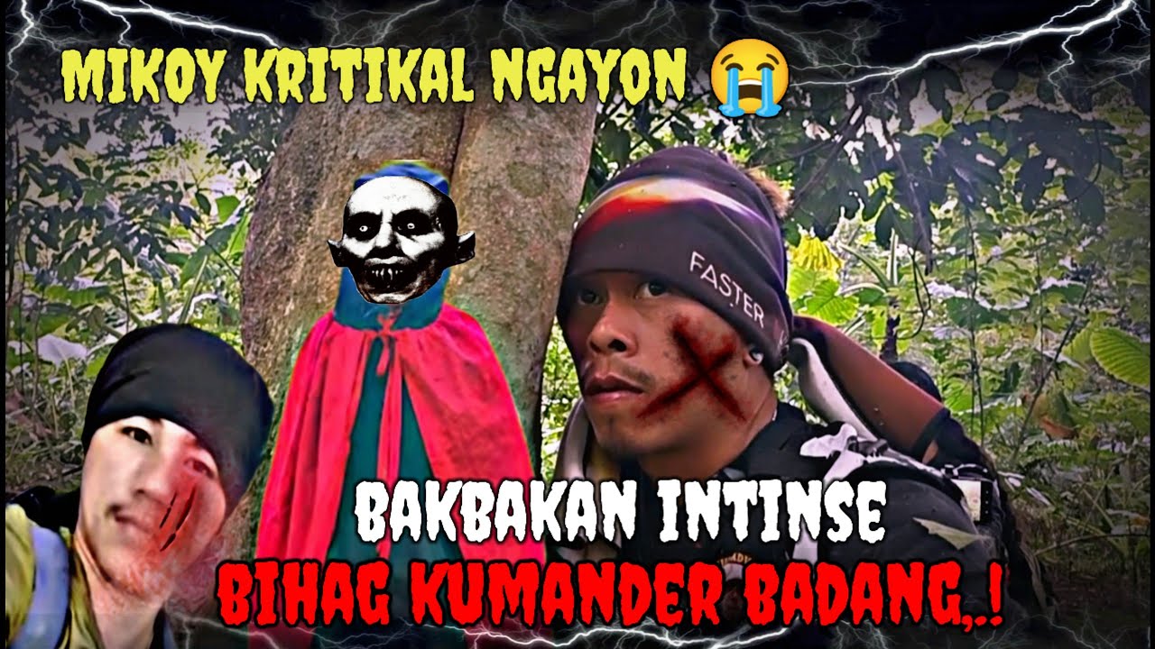 MIKOY BIHAG KUMANDER BADANG BRAD WAGKANG BIBITAW#kritikal - YouTube