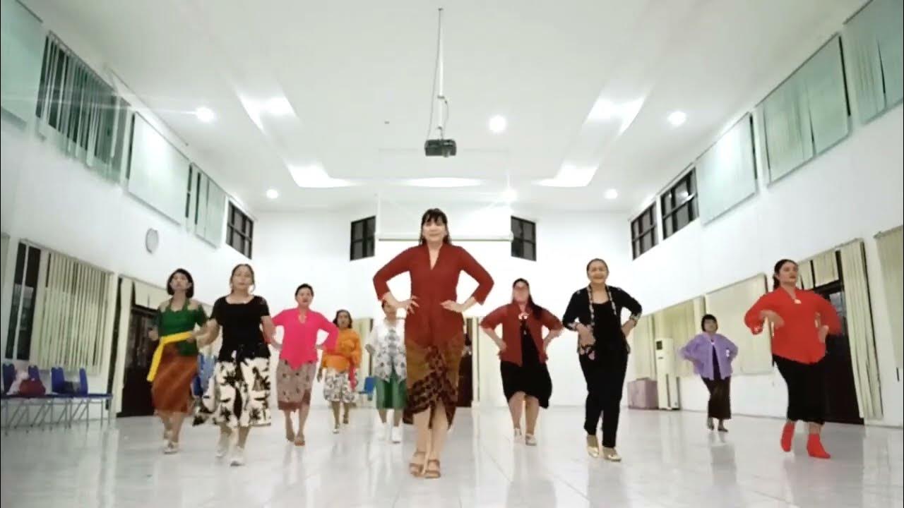 Yesus Manis NamaMu Line dance Choreo Aninditya Tuah| Absolute Beginner| Demo by KPper Resort PPH ...