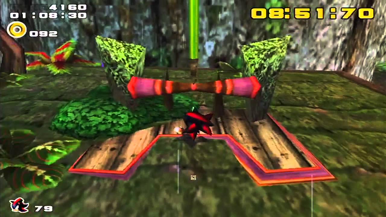 Sonic Adventure 2: Battle (GCN) - White Jungle: 1st Mission Playthrough ...