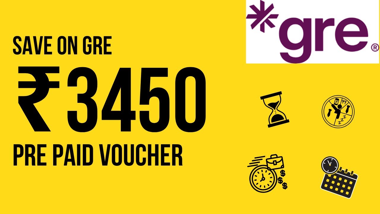 GRE Discount Code For 2025 - Latest Voucher | Save INR 3450 | Pre-paid ...