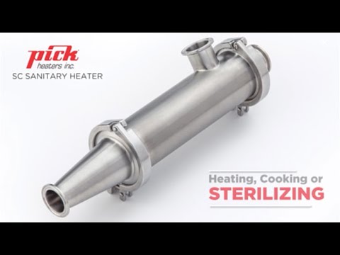 Pick Heaters Sanitary Direct Steam Injection Heater - YouTube