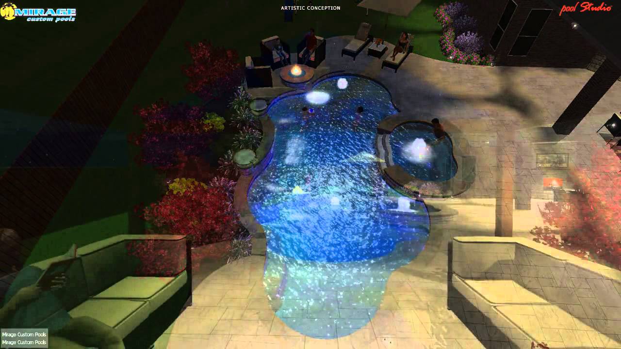 Mirage Custom Pools Williamsburg Custom Homes Northhaven Meadows Dallas ...