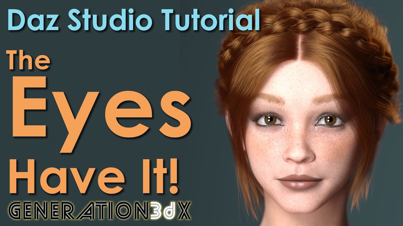 Stunning Realistic Eyes in Daz Studio: Choosing, Shaping & Colouring ...