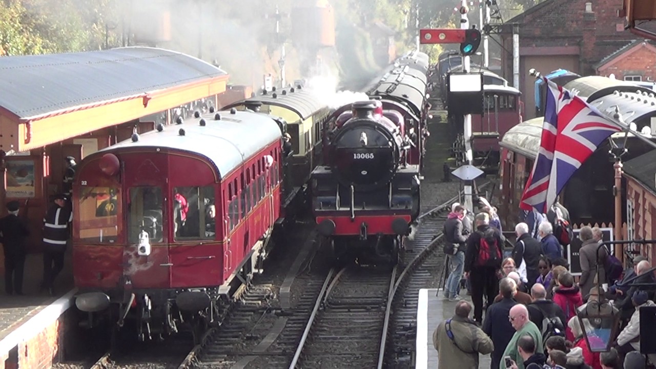 LMS 'Crab' 13065 (42765) - SVR Autumn Gala - YouTube