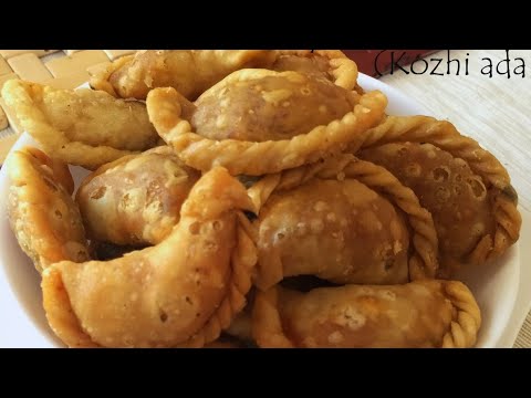 Kozhi Ada Snack Recipe | Chicken Hot Packets | Crispy Kozhi Ada ...