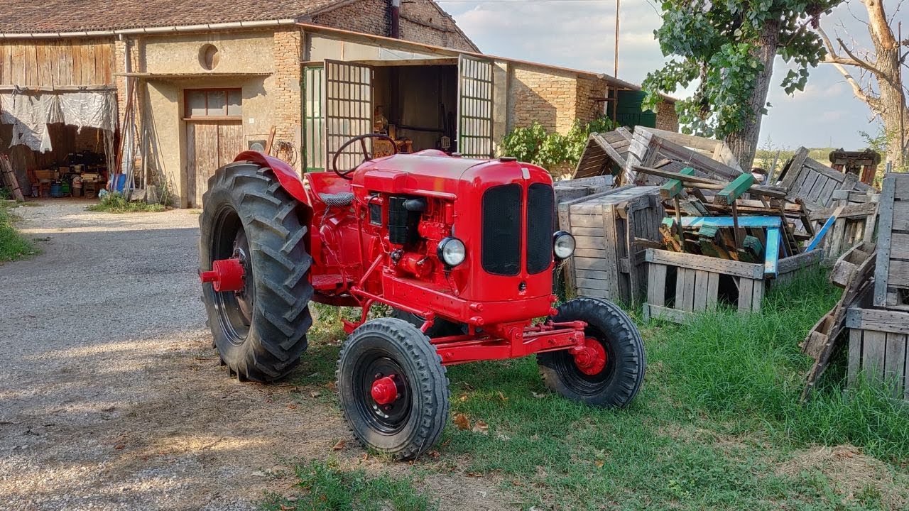Restauro Nuffield BMC Universal 4 1956 - Restoring old Nuffield - YouTube