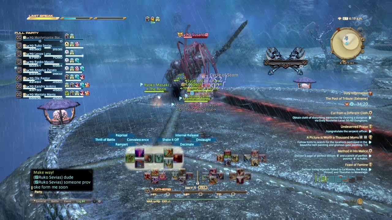 FINAL FANTASY XIV SUSANO TANK FIGHT FFXIV - YouTube