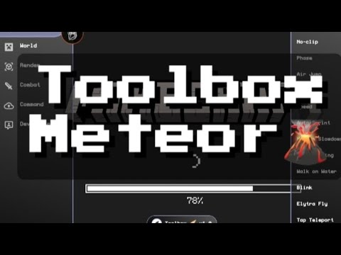 Meteor toolbox🌋 (high jump), (speed) - YouTube