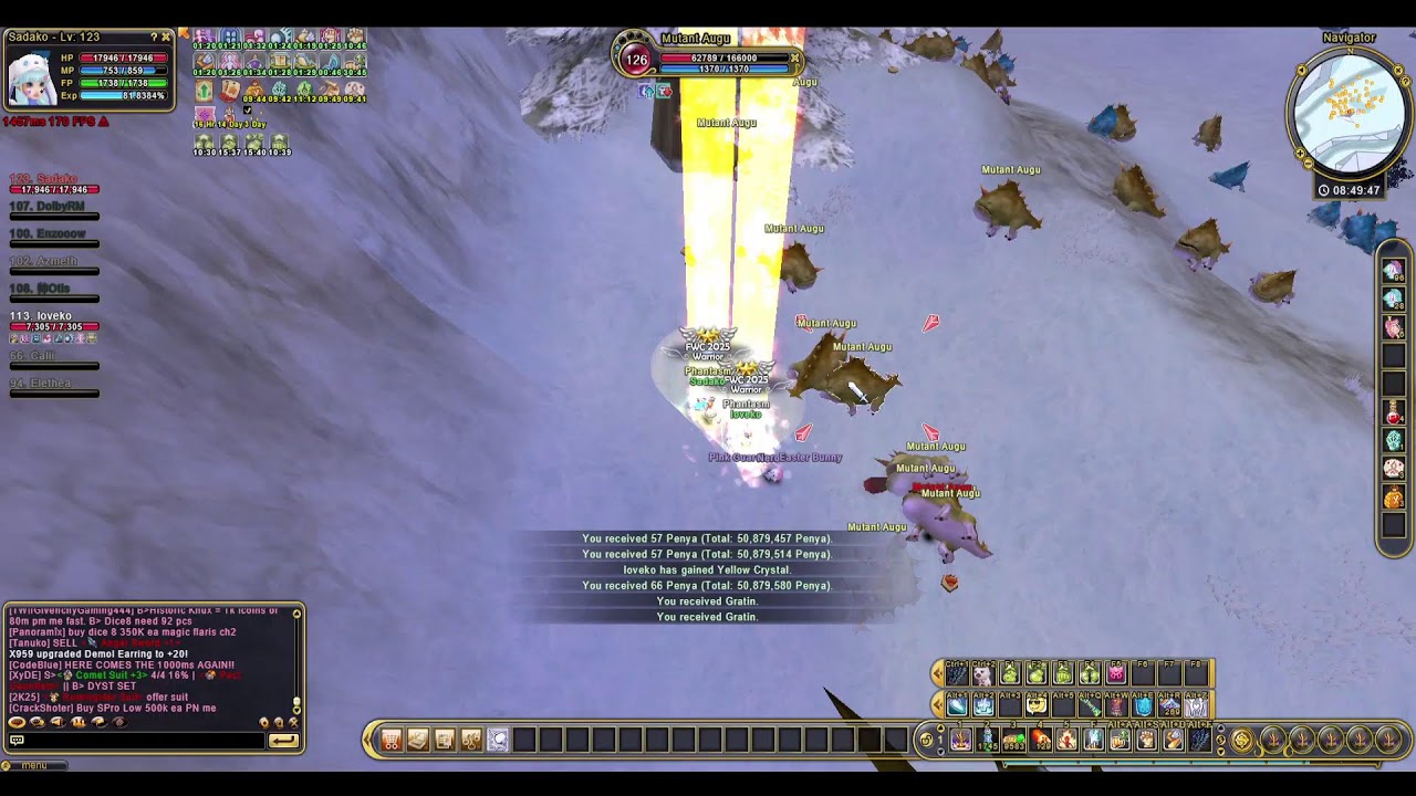 Flyff Universe - Day 5 Billposter Grind FWC2025 - YouTube