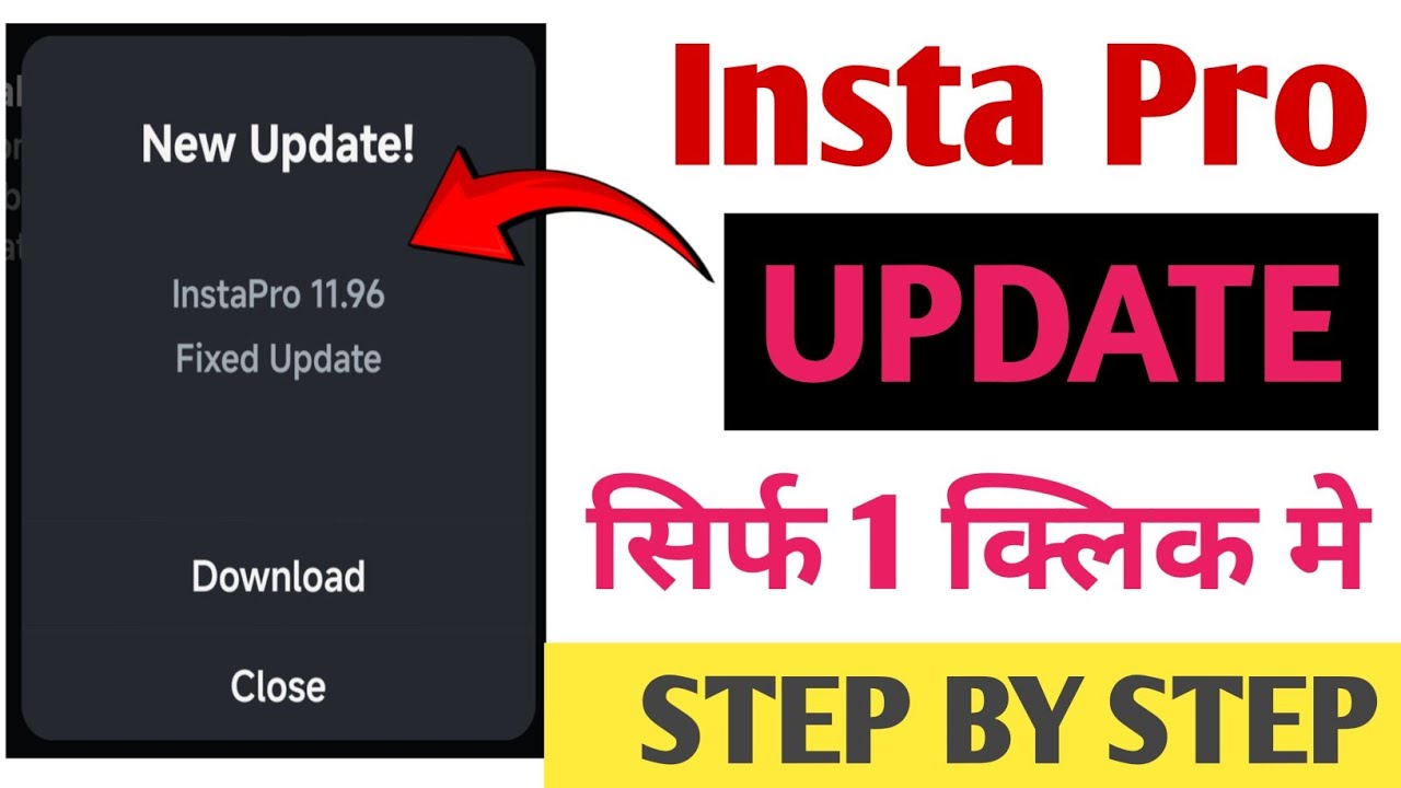 Insta Pro Update Kaise Kare 2024 | How To Update Insta Pro 11.96 - YouTube