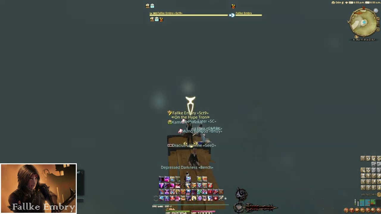 Final Fantasy XIV summer event jump puzzle final section - YouTube