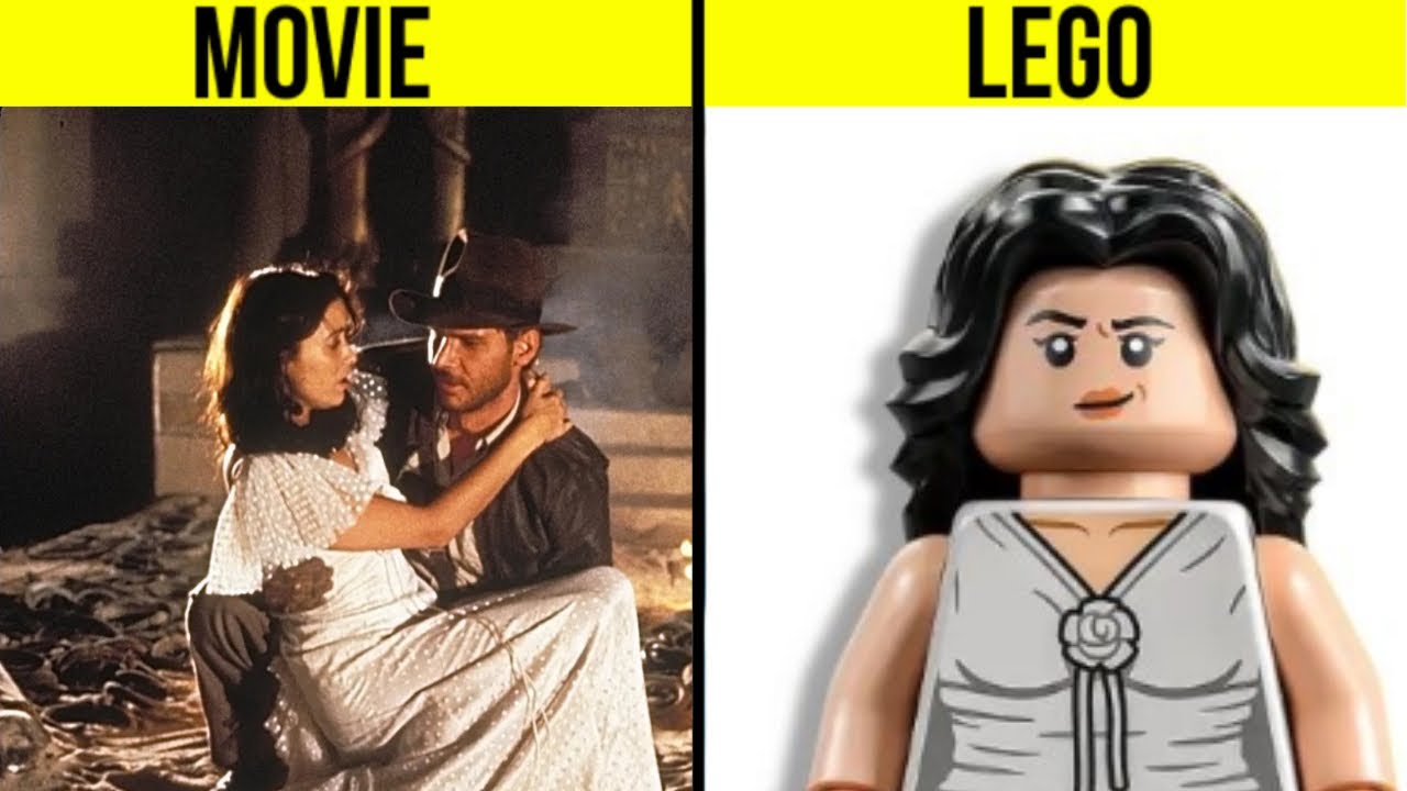 Lego Indiana Jones LEGO vs REAL LIFE comparison! - YouTube