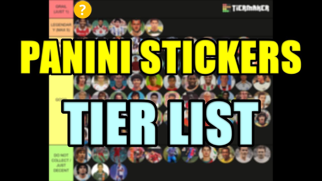 Sticker tier list