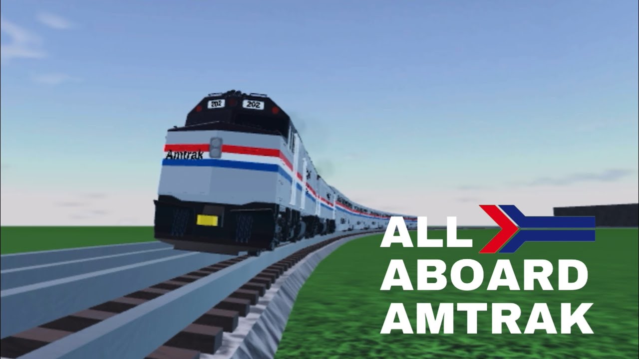 All Aboard Amtrak - Roblox Music Video - YouTube