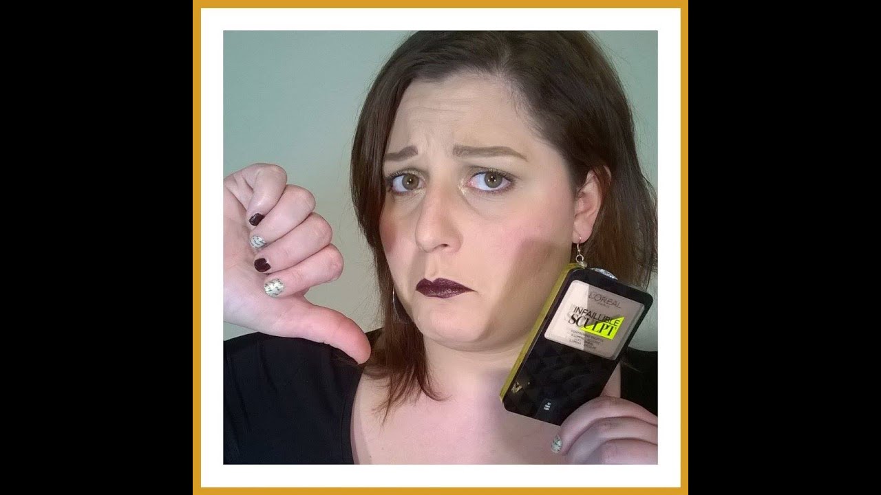 L'OREAL INFALLIBLE SCULPT Makeup Review - YouTube