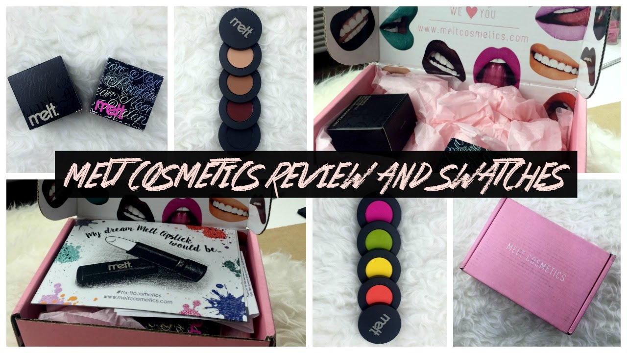 MELT COSMETICS Stacks Review + Swatches - YouTube