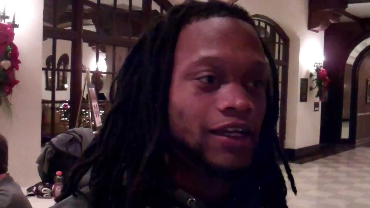 Jameon Lewis Liberty Bowl arrival - YouTube