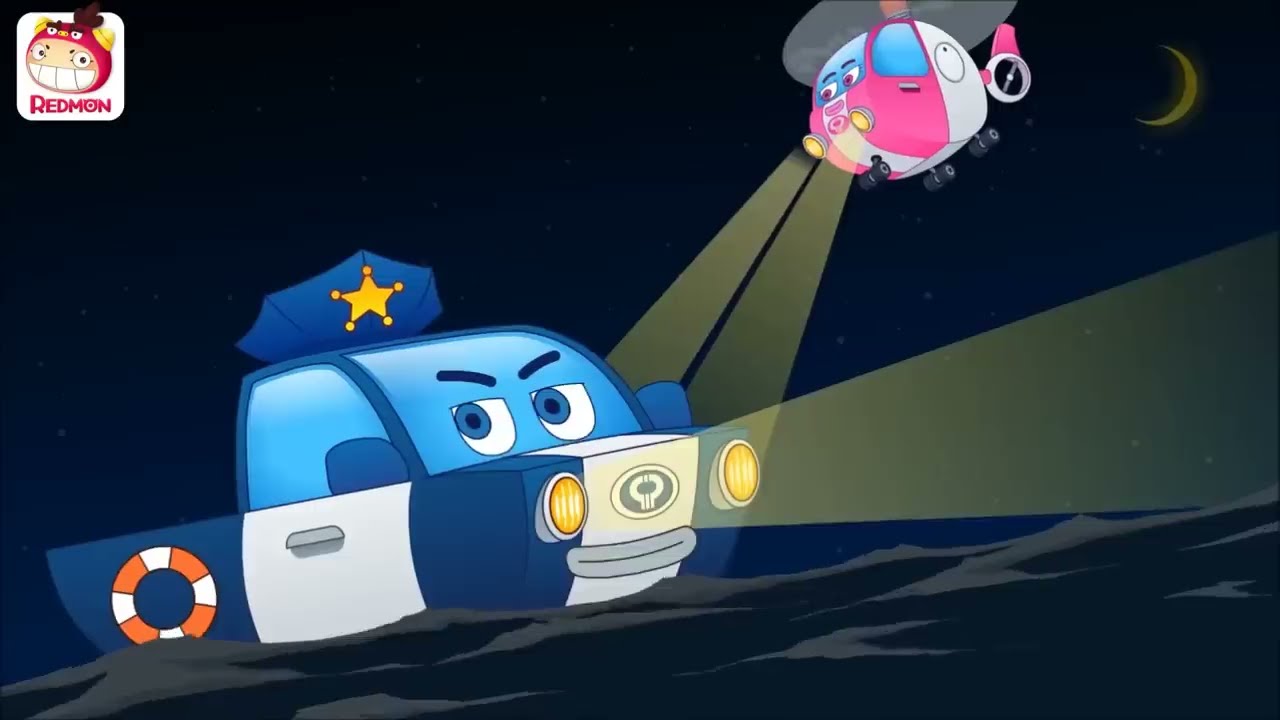 Find the Fishing Boat | Rescue cars | REDMON - YouTube