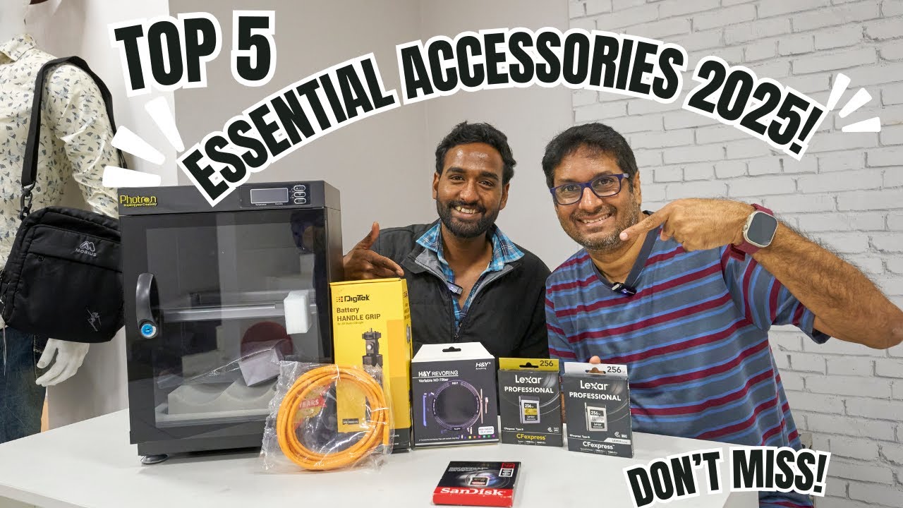 Top 5 Must Have Photography Accessories of 2025 | Future Proof Your ...