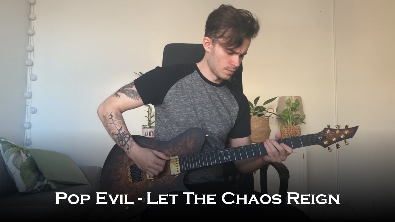 Pop Evil - Let The Chaos Reign (Guitar Cover) - YouTube