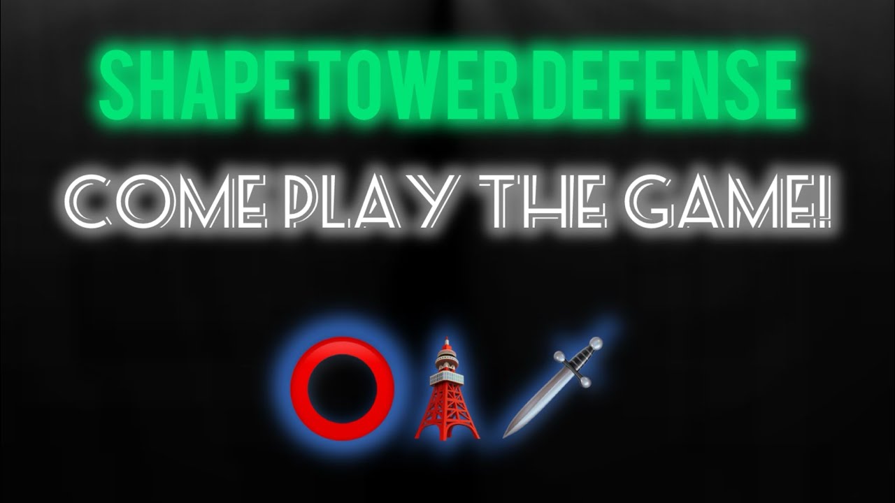 The backstory of Shape Tower Defense - YouTube