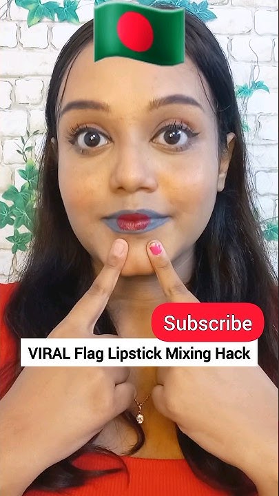 #shorts Which country next?|VIRAL Flag Lipstick Mixing Hack🤯#viral #makeuphacks #lipstickhack # ...