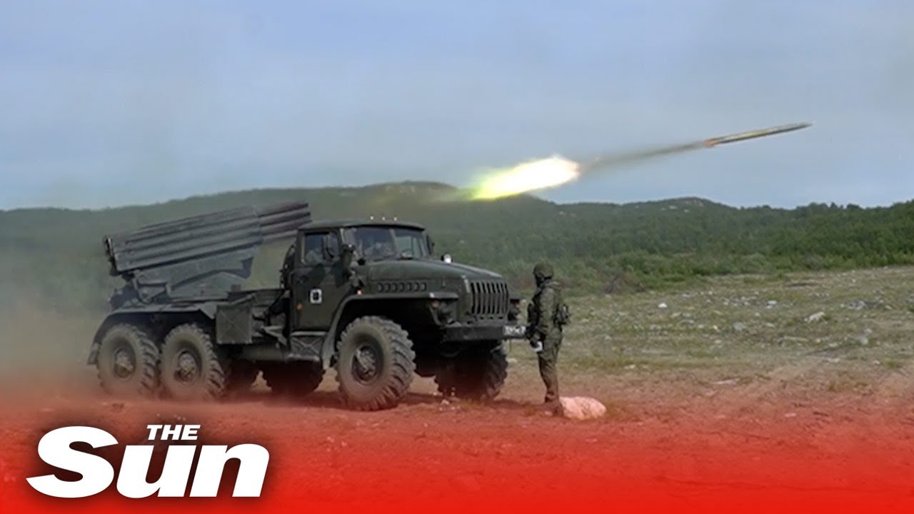 Russian forces fire handheld rockets, missile launchers and mortars in ...