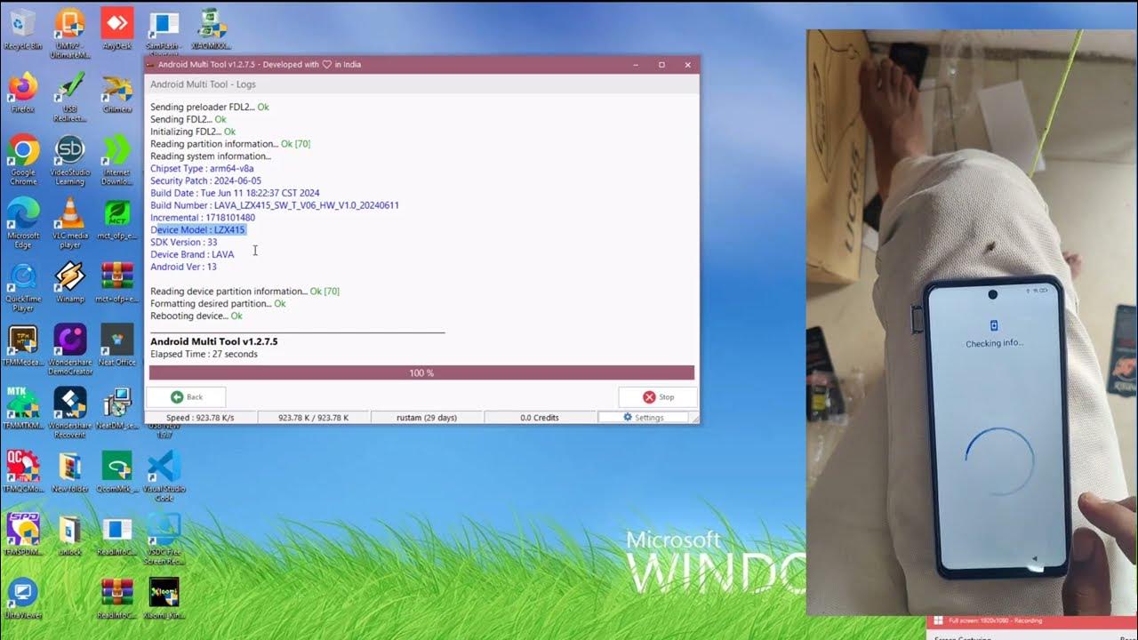 Lava Yuva 3 Frp 1 click Android Multi Tool Lava Yuva 3 #frp #bypass_frp 2024 Rs tec Chennal 2025 ...