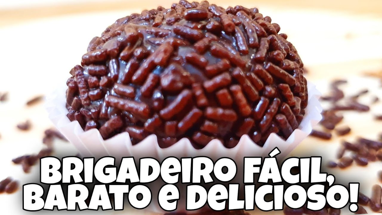 (PASSO A PASSO) Como fazer brigadeiro caseiro fácil, barato e delicioso ...