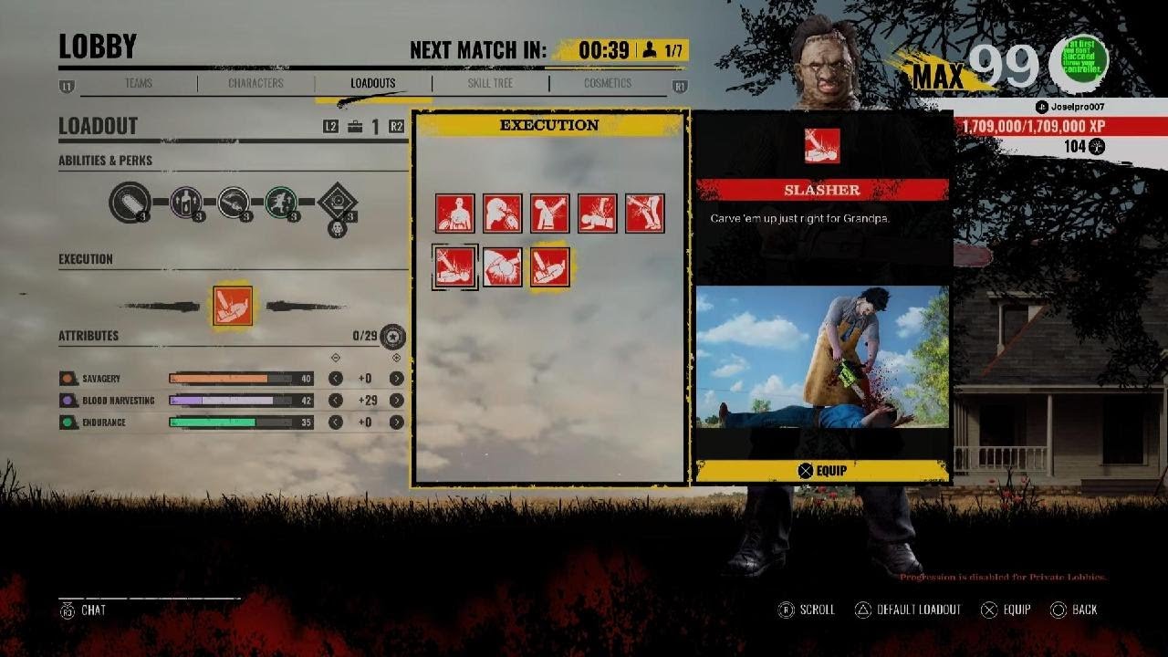 New leatherface skin gameplay + New execution |The Texas Chain Saw ...