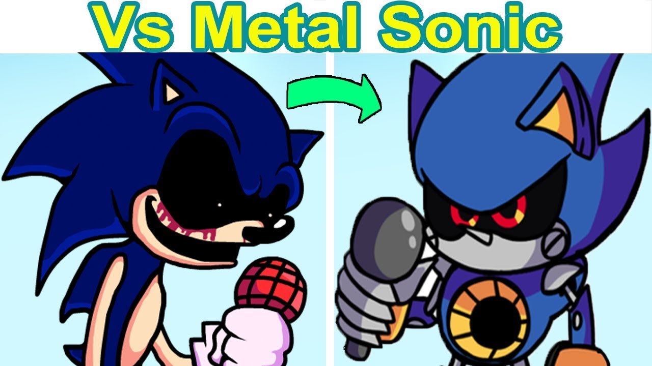 FNF | Friday Night Funkin vs Metal Sonic FULL WEEK (FNF MOD/HARD ...