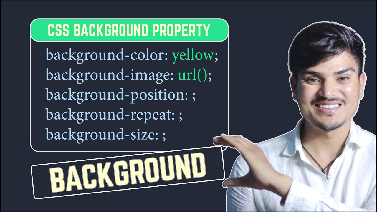 Background property in css | background property in css tutorial, how to add background image in ...