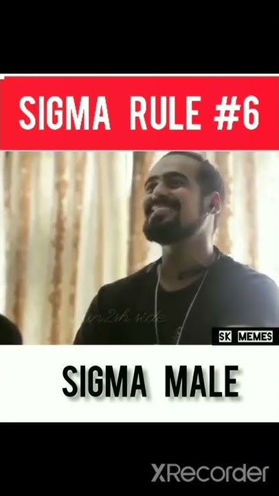 sigma rule #1 - YouTube