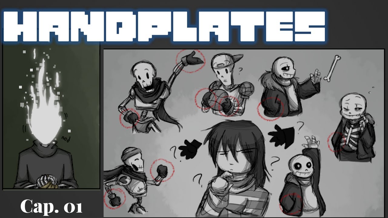 Handplates Cap. 01|| FanDub Español|| Undertale Cómic|| - YouTube