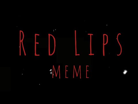 RED LIPS meme(Flipaclip) - YouTube