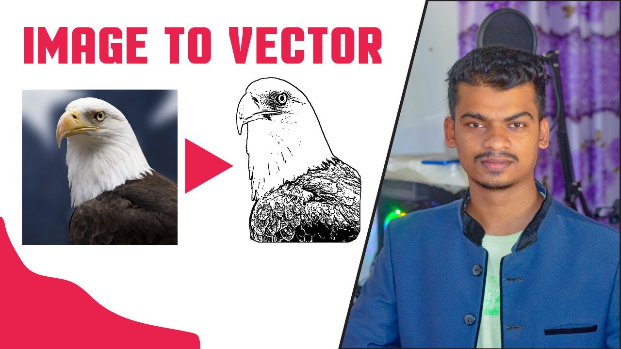 how to do vector from image using photoshop and illustrator cc - YouTube