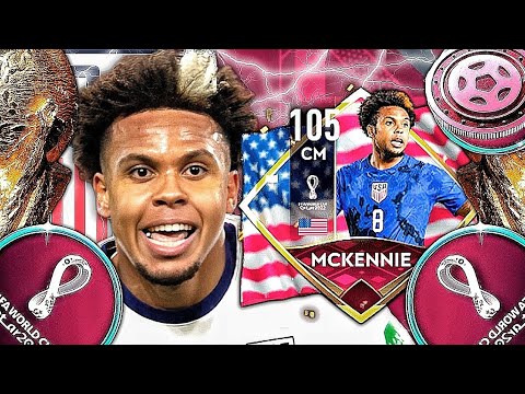 IS HE A GOOD CM??? WORLD CUP PLAYER WESTON MCKENNIE 105 OVR REVIEW ...