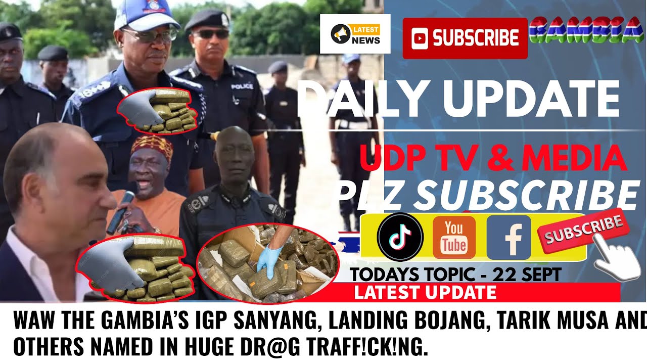 WAW THE GAMBIA’S IGP SANYANG, LANDING BOJANG, TARIK MUSA AND OTHERS ...